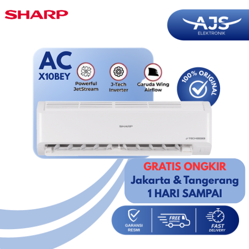 Jual AC SHARP 1PK INVERTER AH-X10BEY GARANSI RESMI | Shopee Indonesia