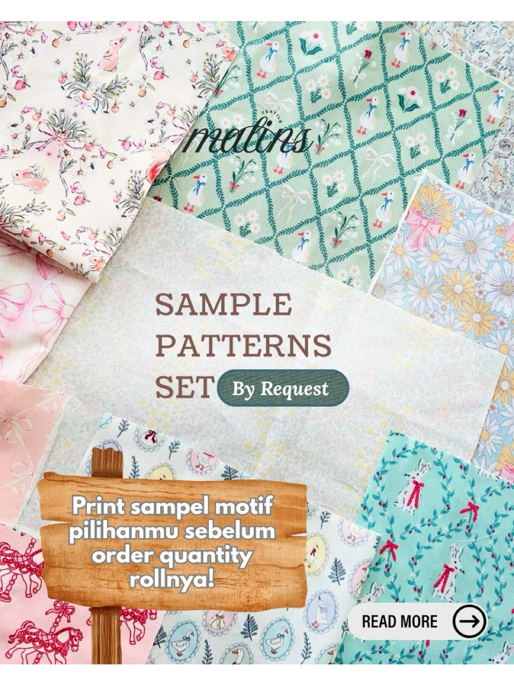 Jual SAMPLE PATTERNS SET (Motif By request) - PRINT TEST MOTIF PILIHAN ...