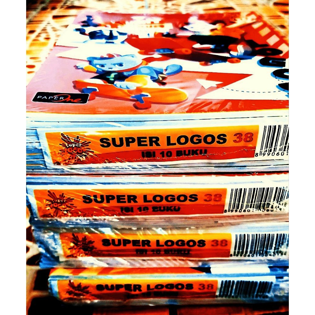 Jual Buku vision super logos 38 dijual(1pak=10buah) | Shopee Indonesia