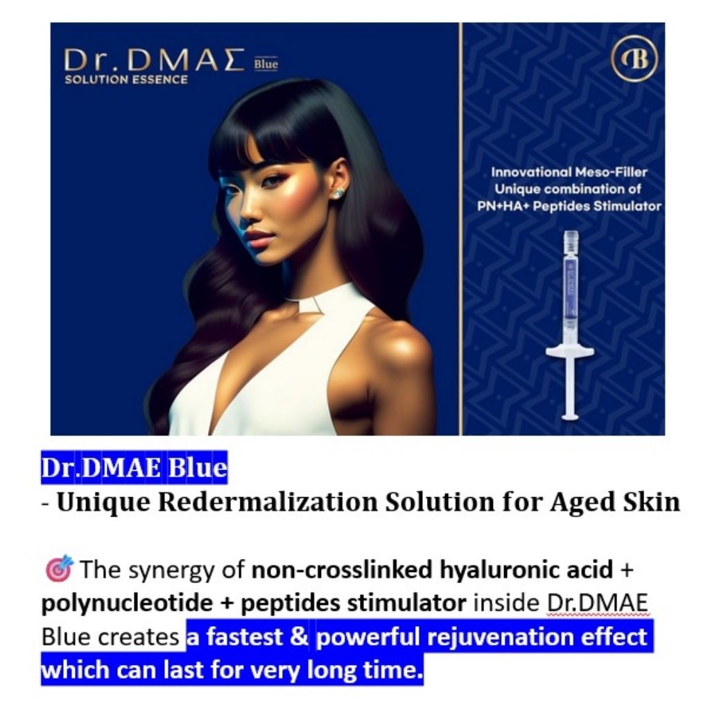 Jual Skin booster DNA salmon /PN dr DMAE blue mirip Profhilo | Shopee ...