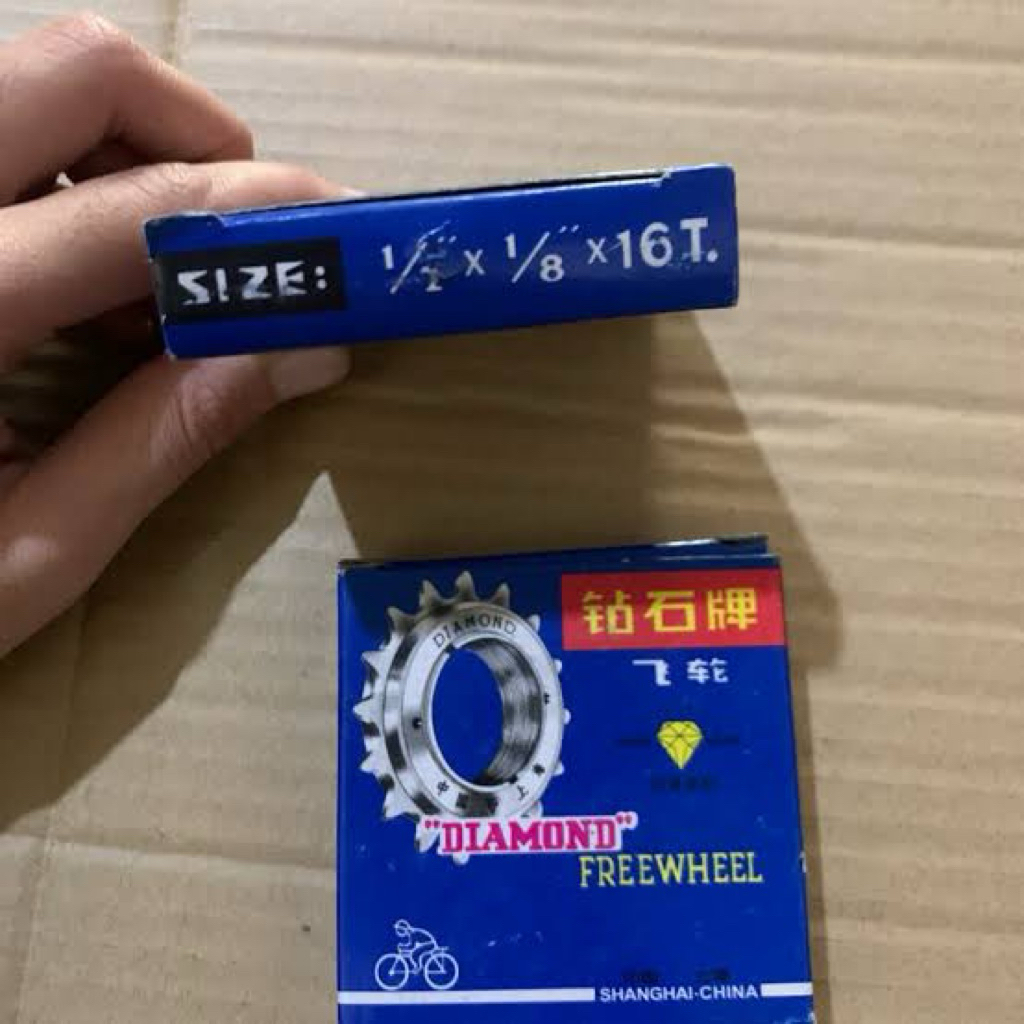 Jual Gir Freewheel Sepeda 16T Anak Bmx Mini Jengki Onthel Diamond Peti ...