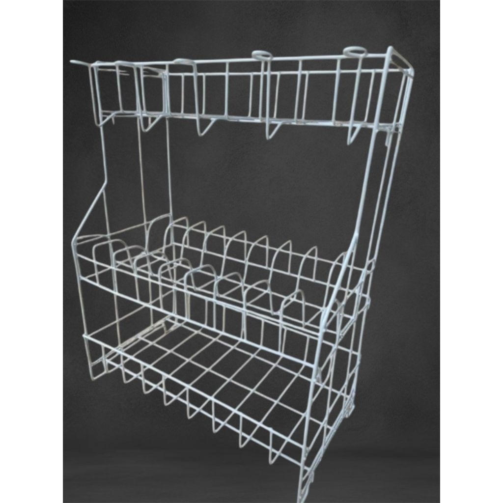 Jual Rak piring 3 susun | Rak piring susun I RPK 03 anti karat | Shopee ...