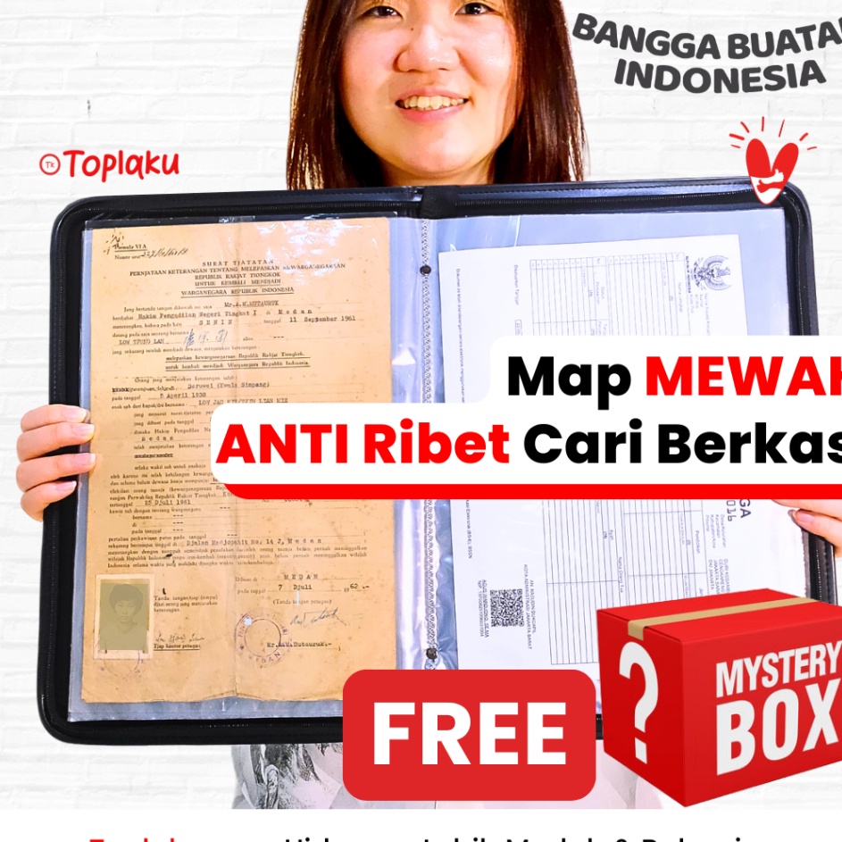 Jual COD Clear Holder Map Dokumen RESLETING ANTI AIR Keeper Document ...