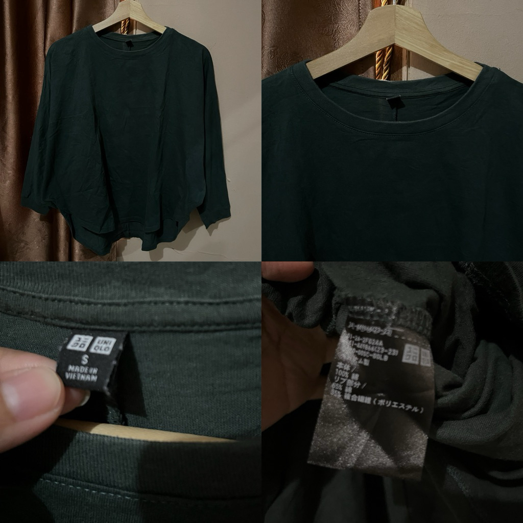Jual Uniqlo Emerald Lengan Panjang | Shopee Indonesia