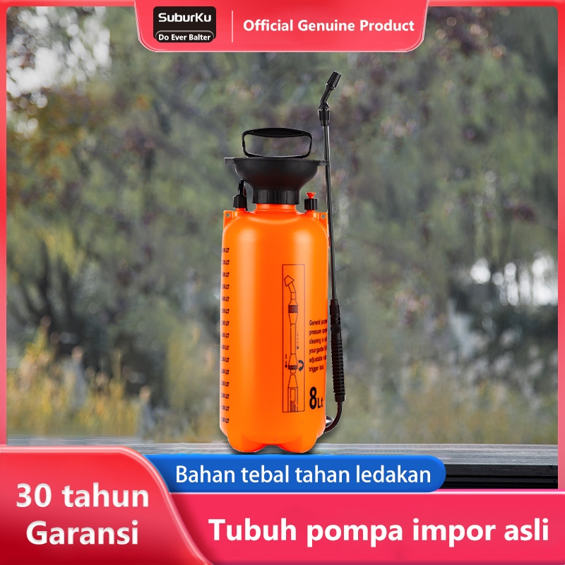 Jual Pressure Sprayer 5 Liter 8 L Alat semprot Tanaman Manual Semprotan ...