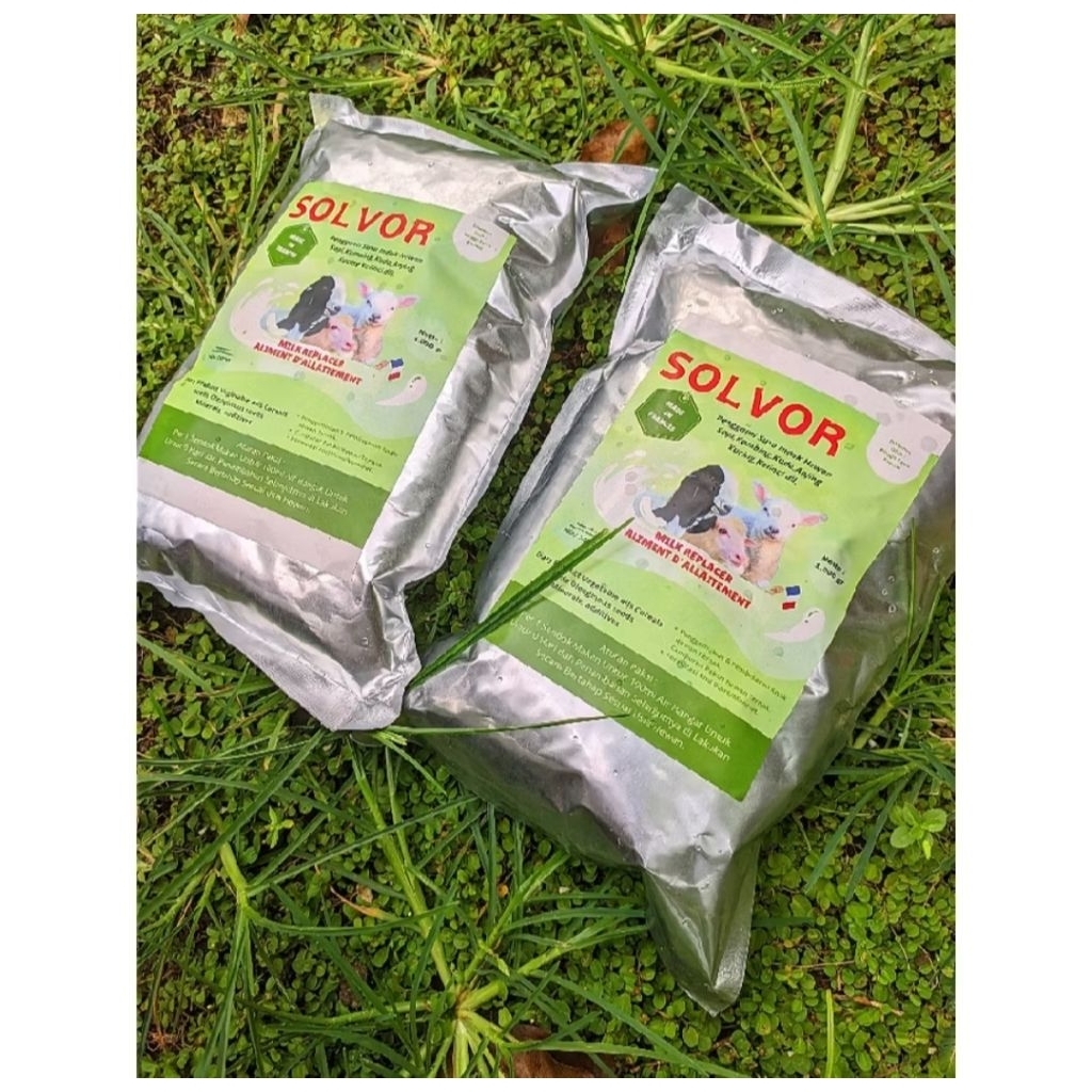 Jual MILK REPLACER SOLVOR KEMASAN 1KG | Shopee Indonesia