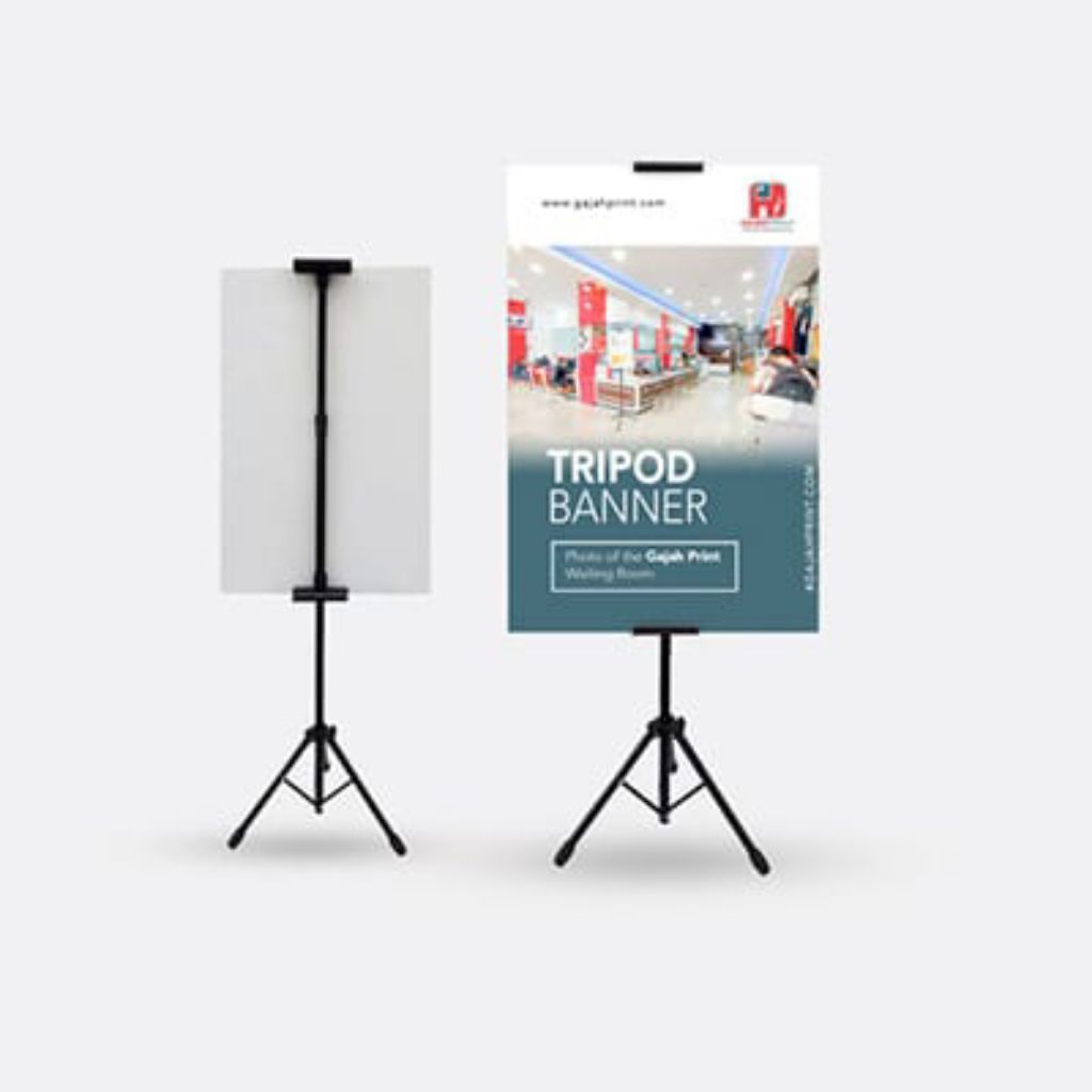 Jual Tripod Stand Banner 2 Sisi | Shopee Indonesia