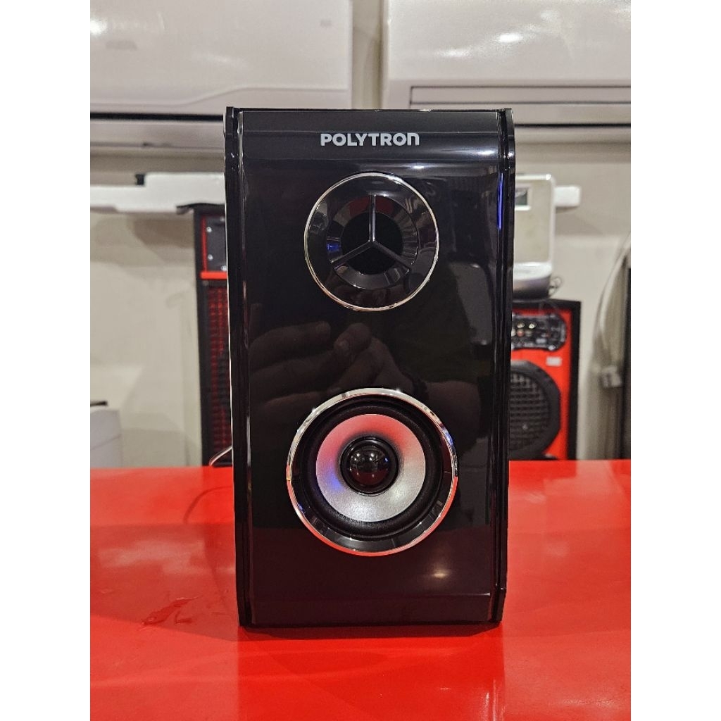 Jual SPIKER SATELIT POLYTRON PMA 9523 HITAM ORIGINAL | Shopee Indonesia