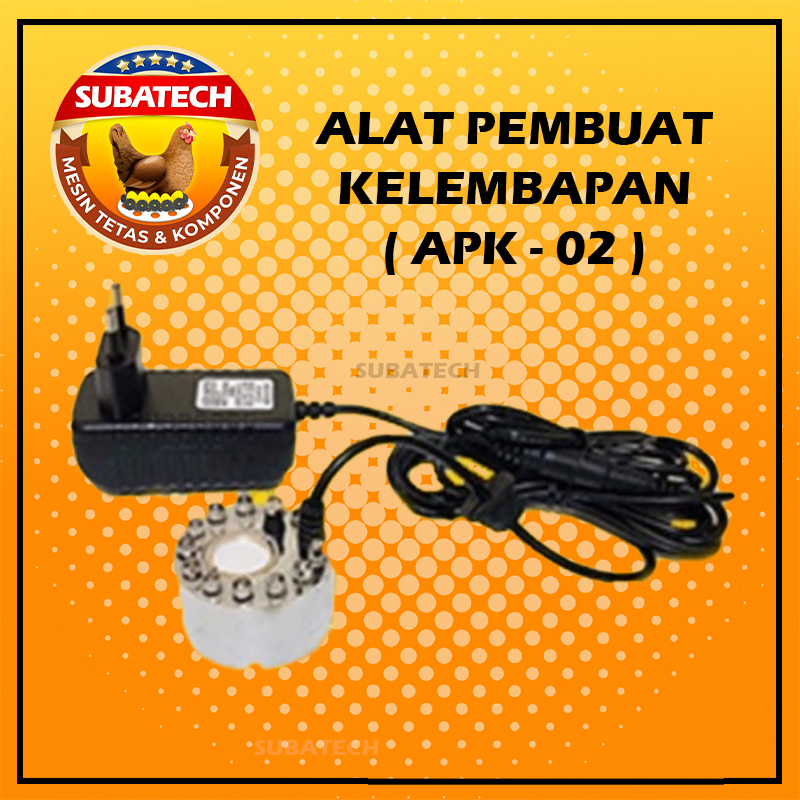 Jual Mist Maker Alat Pembuat Kelembaban APK-02 LED Silver dalam Mesin ...