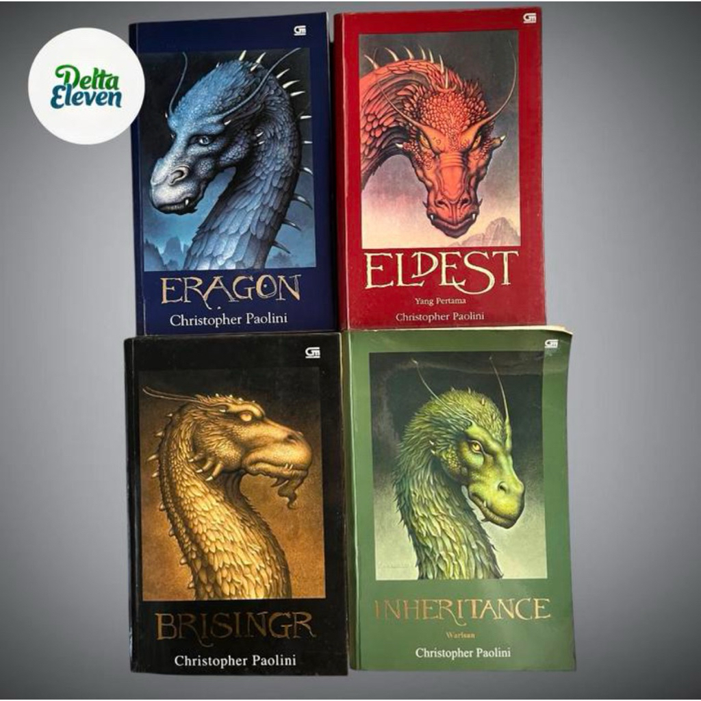 Jual Buku Second Eragon Set Original | Shopee Indonesia