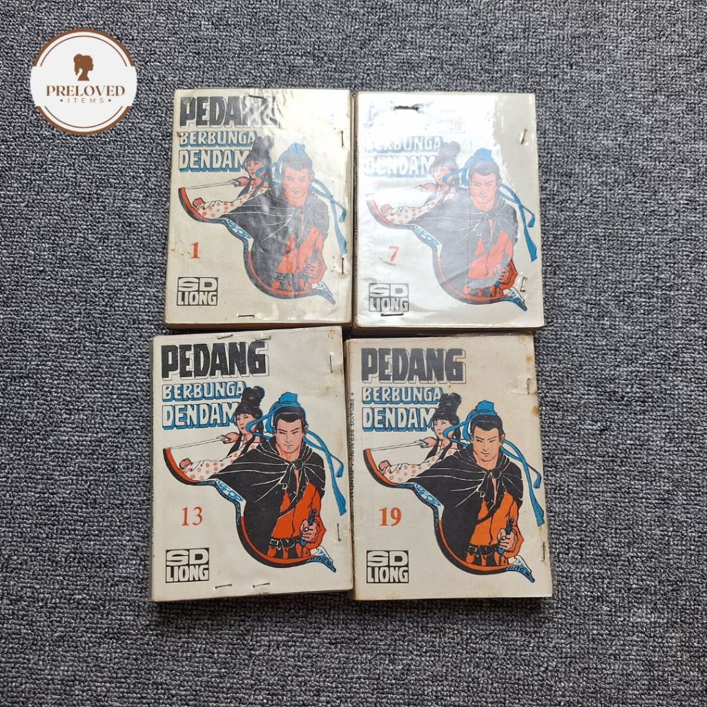 Jual Buku Cersil Cerita Silat Pedang Berbunga Dendam Jilid 1-23 (Tamat ...