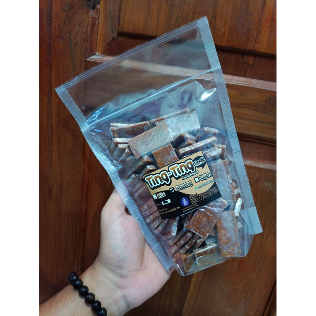 Jual Ting Ting Kacang & Wijen 250gr / 500gr – Jajanan Jadul Khas Rejoso ...