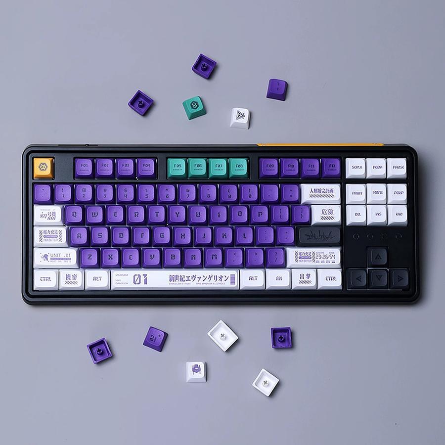Jual Keycaps PBT Dye Sub EVA 01 XDA Profile | Shopee Indonesia