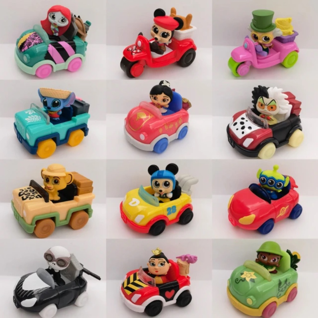 Jual Disney Doorables Let's Go Vehicles miniatur figure disney ...