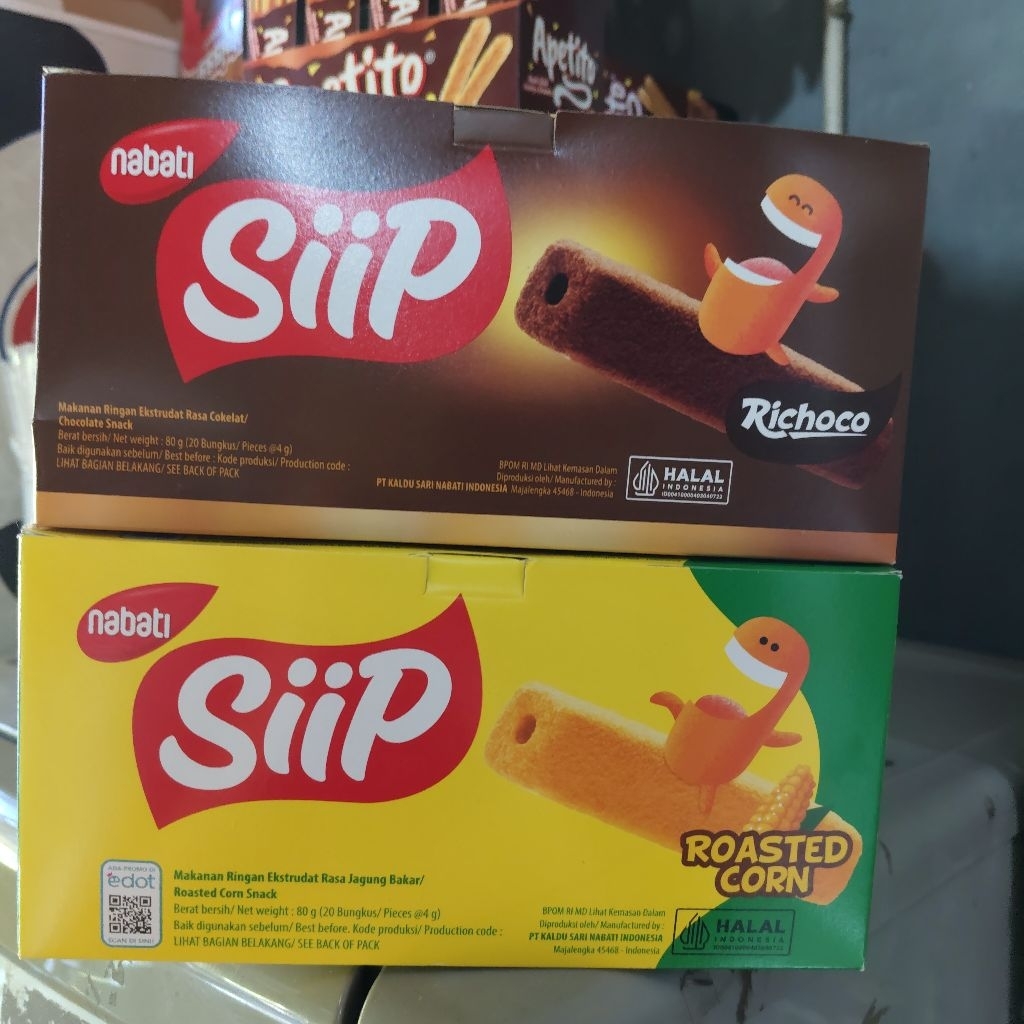 Jual Nabati Siip 1 pak isi 20 pcs @4 gr | Shopee Indonesia