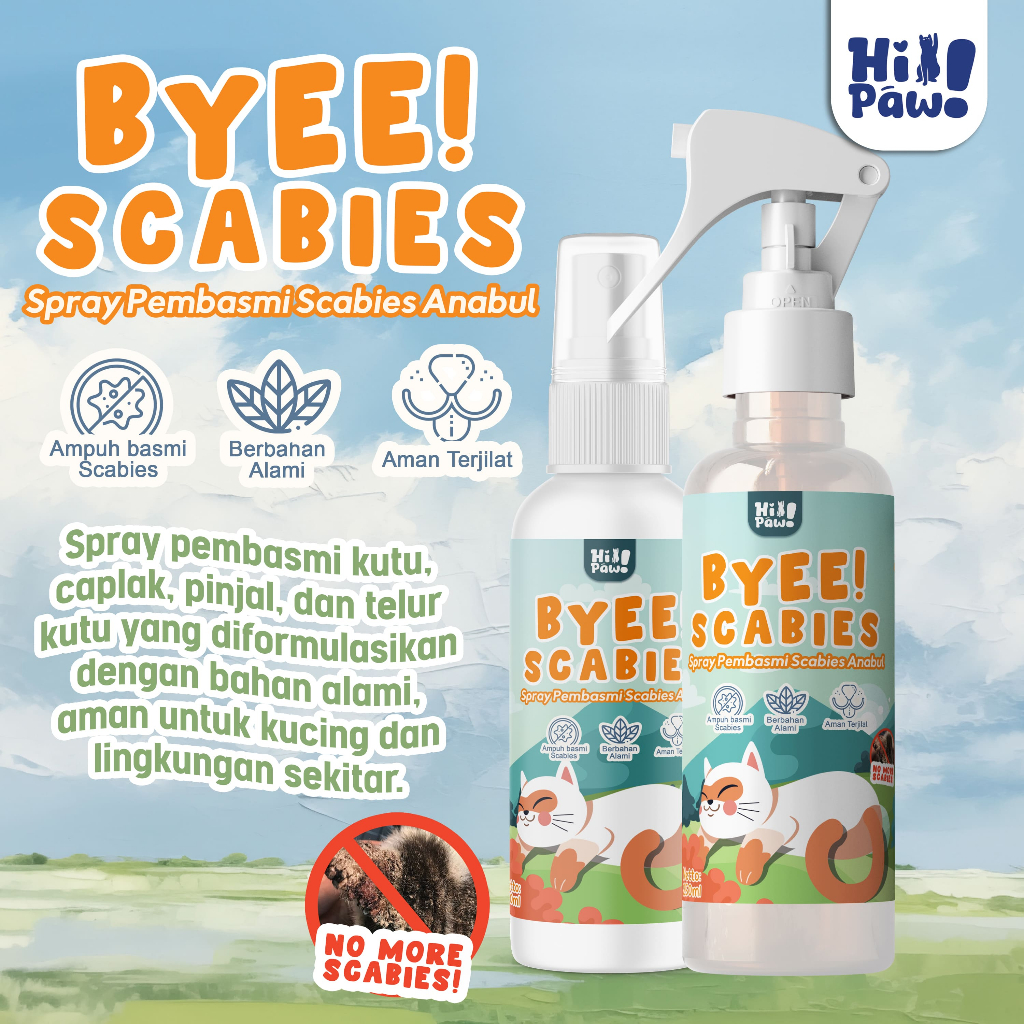 Jual Hi Paw Byee Scabies 100 ml - Obat Scabies Spray 100ml - Spray Anti ...