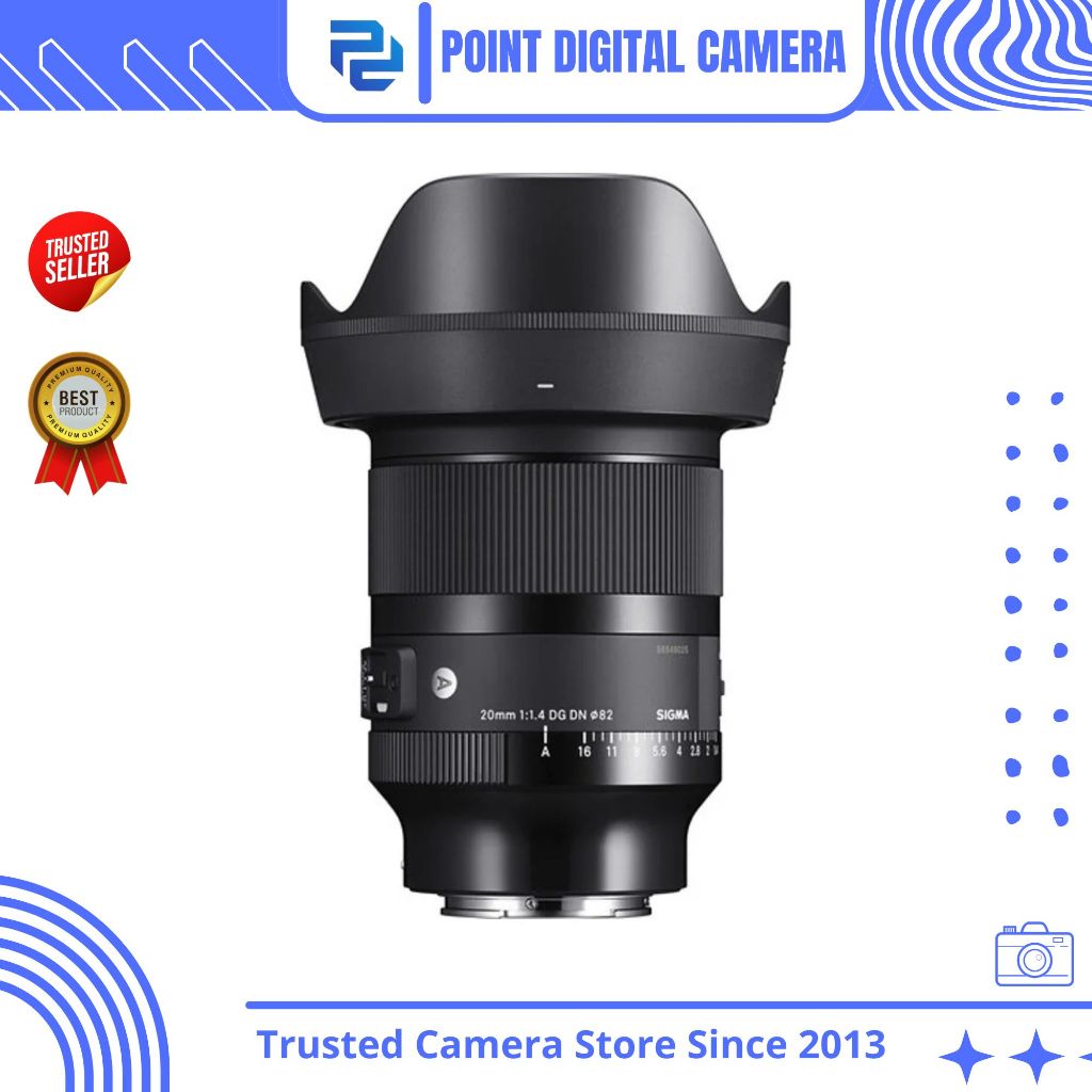 Jual Lensa Sigma 20mm F1.4 DG DN Art For Sony E | Shopee Indonesia