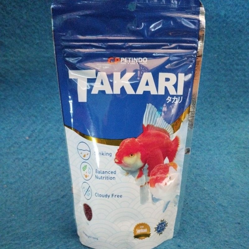 Jual TAKARI SINKING 1mm PAKAN IKAN HIAS PAKAN IKAN MAS KOKI PAKAN IKAN ...