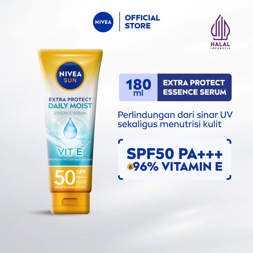 Jual NIVEA SUN Triple Protect Body Serum Extra Radiance & Smooth SPF50 ...