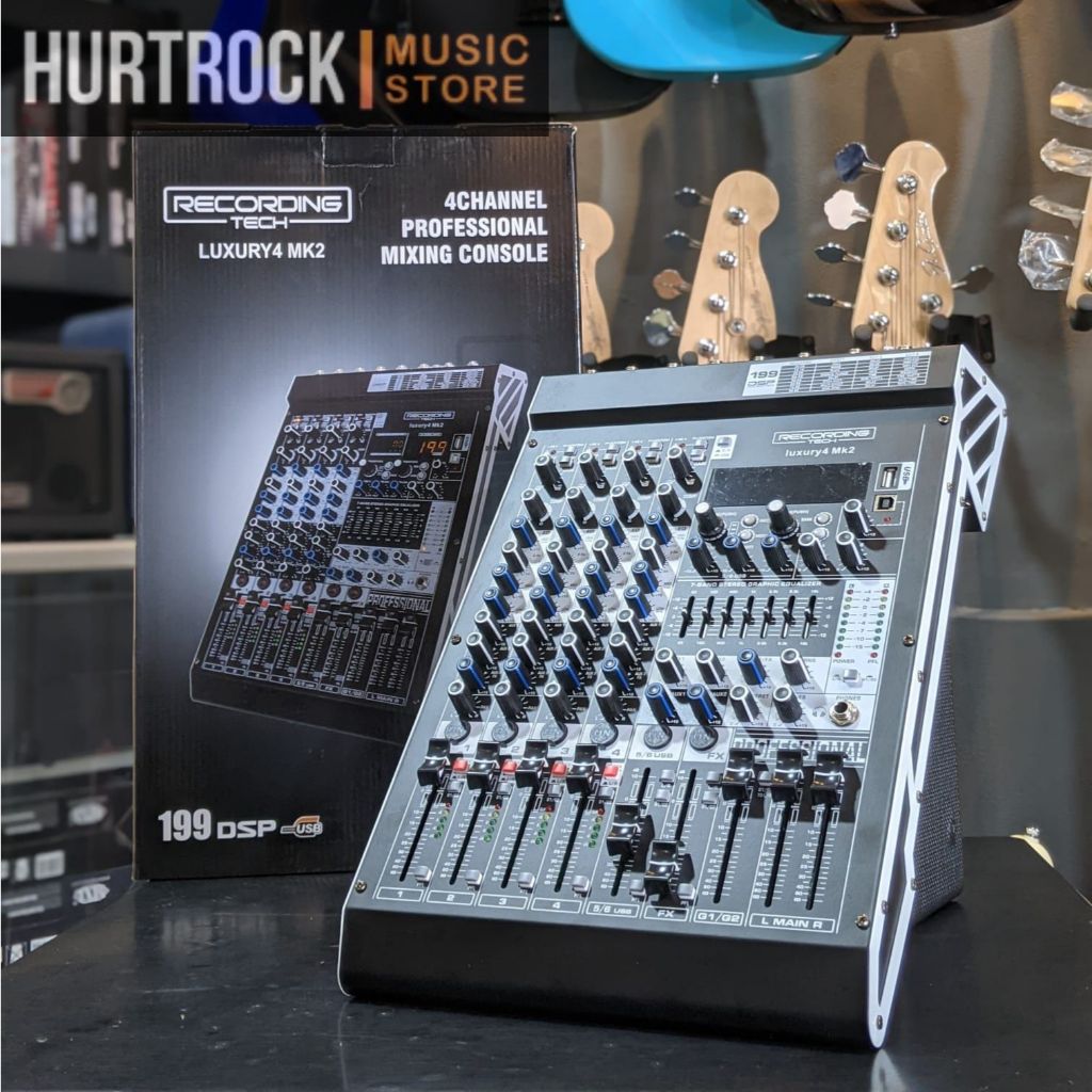 Jual Recording Tech LUXURY 4 MK2 Mixer Audio LUXURY4 MK2 With ...