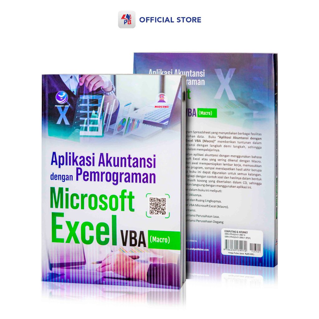 Jual Buku Aplikasi Akuntansi dengan Pemrograman Microsoft Excel VBA (Macro) / ANDI OFFSET – AO ...