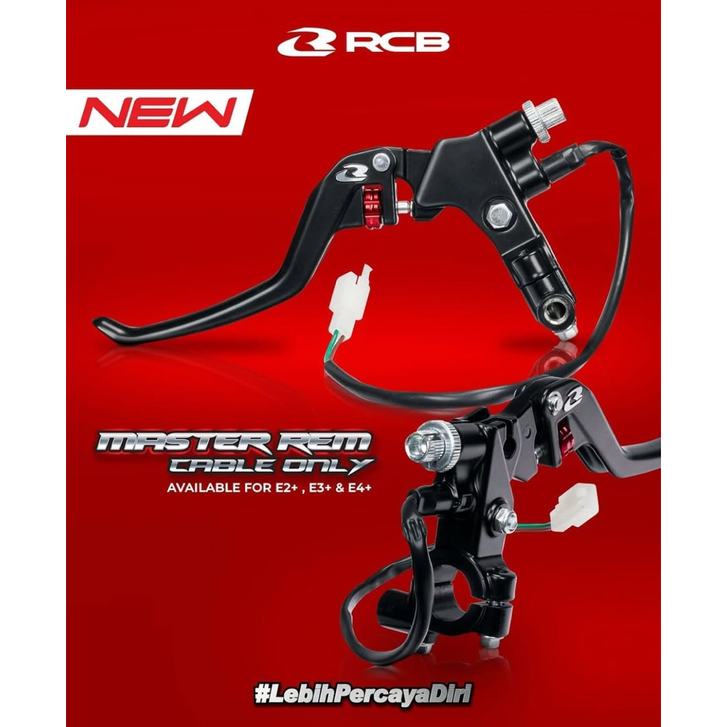 Jual HANDLE MASTER REM RCB CABLE ONLY E2+ , E3+ , E4+ ( HANDLE KOPLING ...