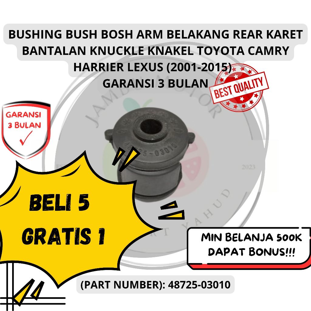 Jual BUSHING BUSH BOSH ARM BELAKANG REAR KARET BANTALAN KNUCKLE KNAKEL ...