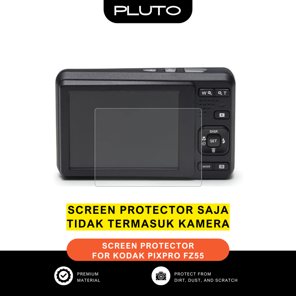 Jual Screen Protector for Kodak PixPro FZ55 Tempered Glass Screen Guard ...