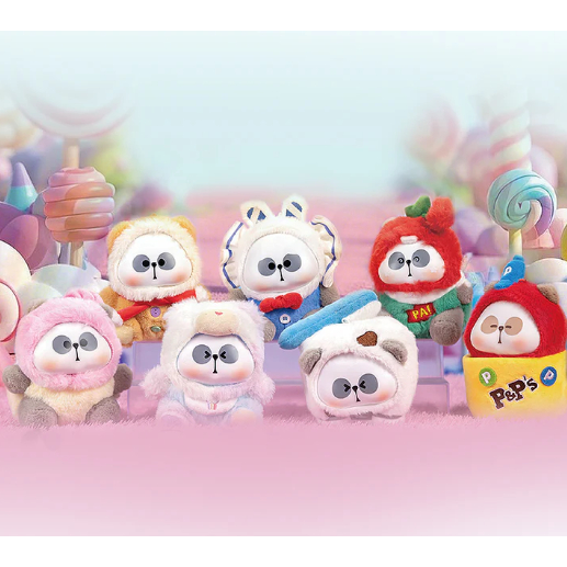 Jual Mr PA Candy Vinyl Plush Keychain Blind Box and Selected Toycity ...