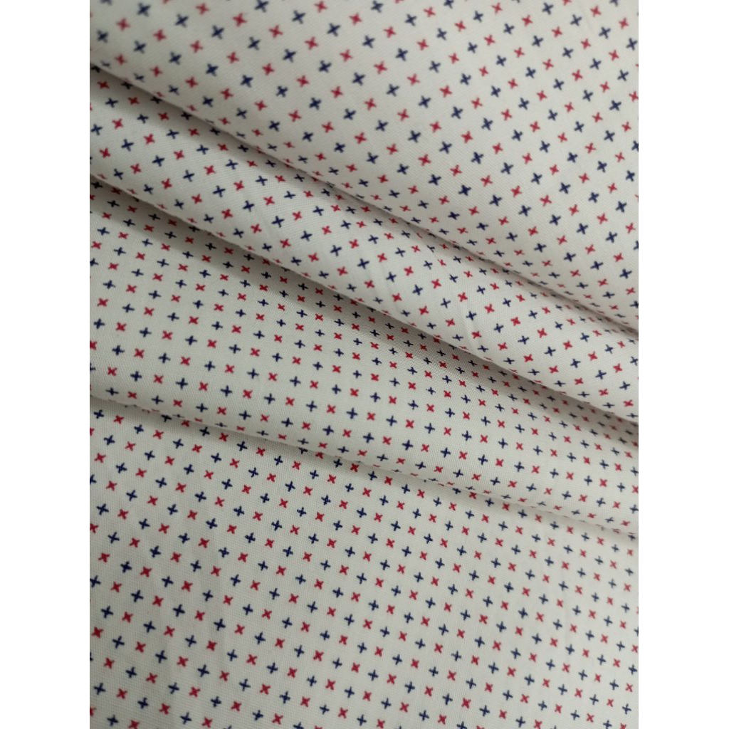 Jual Bahan Kain Katun Poplin Garment Import Motip | Shopee Indonesia