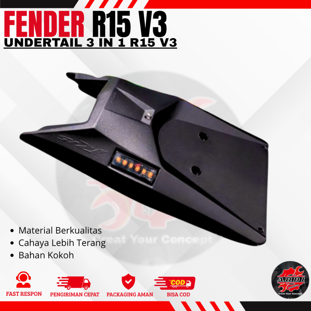 Jual FENDER R15V3 UNDERTAIL R15V3 UNDERTAIL R15 VVA SPAKBOR BELAKANG ...
