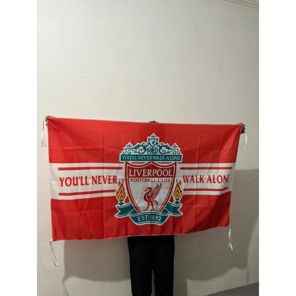 Jual BENDERA LIVERPOOL CUSTOM UKURAN | Shopee Indonesia