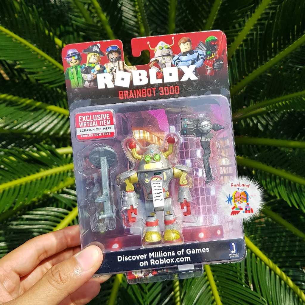 Jual Roblox Brainbot 3000 Action Figure | Shopee Indonesia