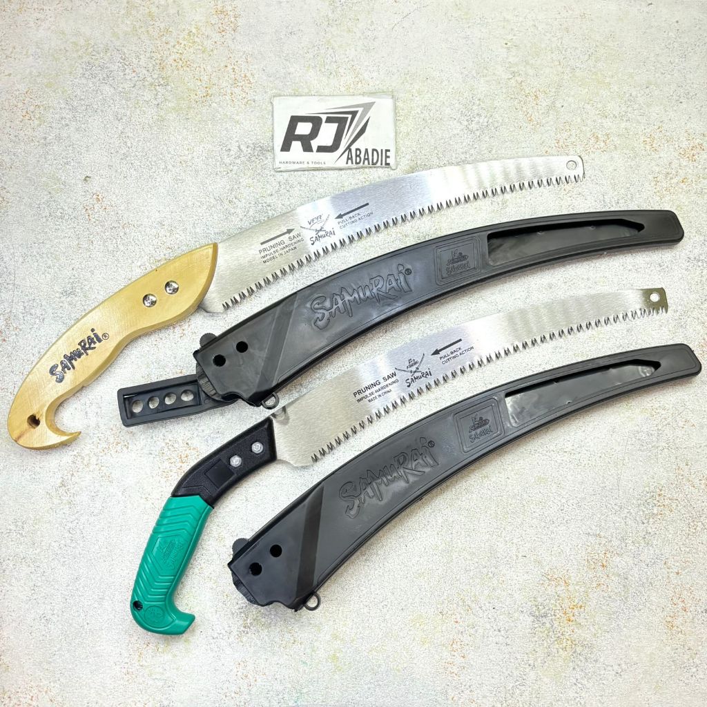 Jual Gergaji Kopi SAMURAI GG Kayu / Karet 13" Potong Ranting Pohon Tinggi Lengkung Dahan Pruning ...