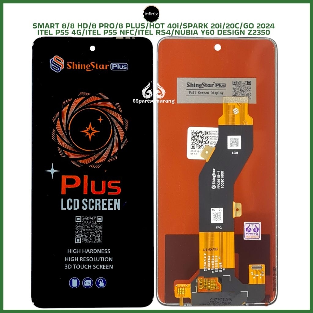 Jual Lcd Touchscreen Infinix Smart 8 / 8 Pro/ 8 HD / 8 Plus / HOT 40i ...