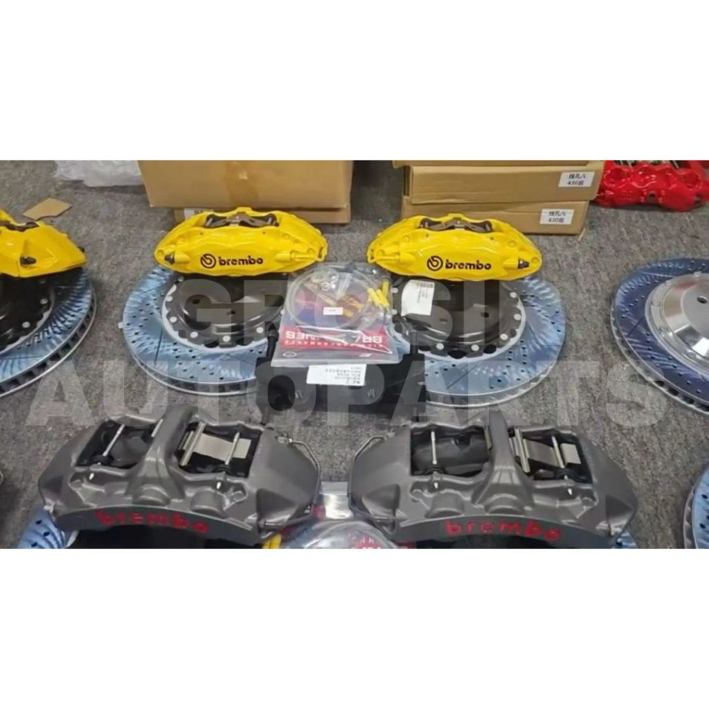Jual BBK Big Brake Kit Brembo F50 BBK 4 POT Innova 2KD PnP Innova 2KD ...