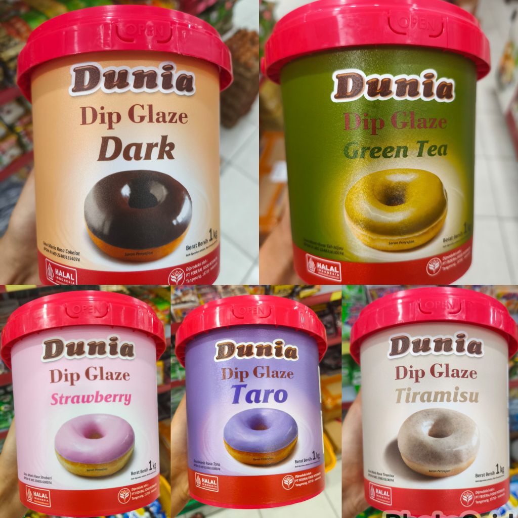 Jual Dunia Dip Glaze Re-Pack 250g | Shopee Indonesia
