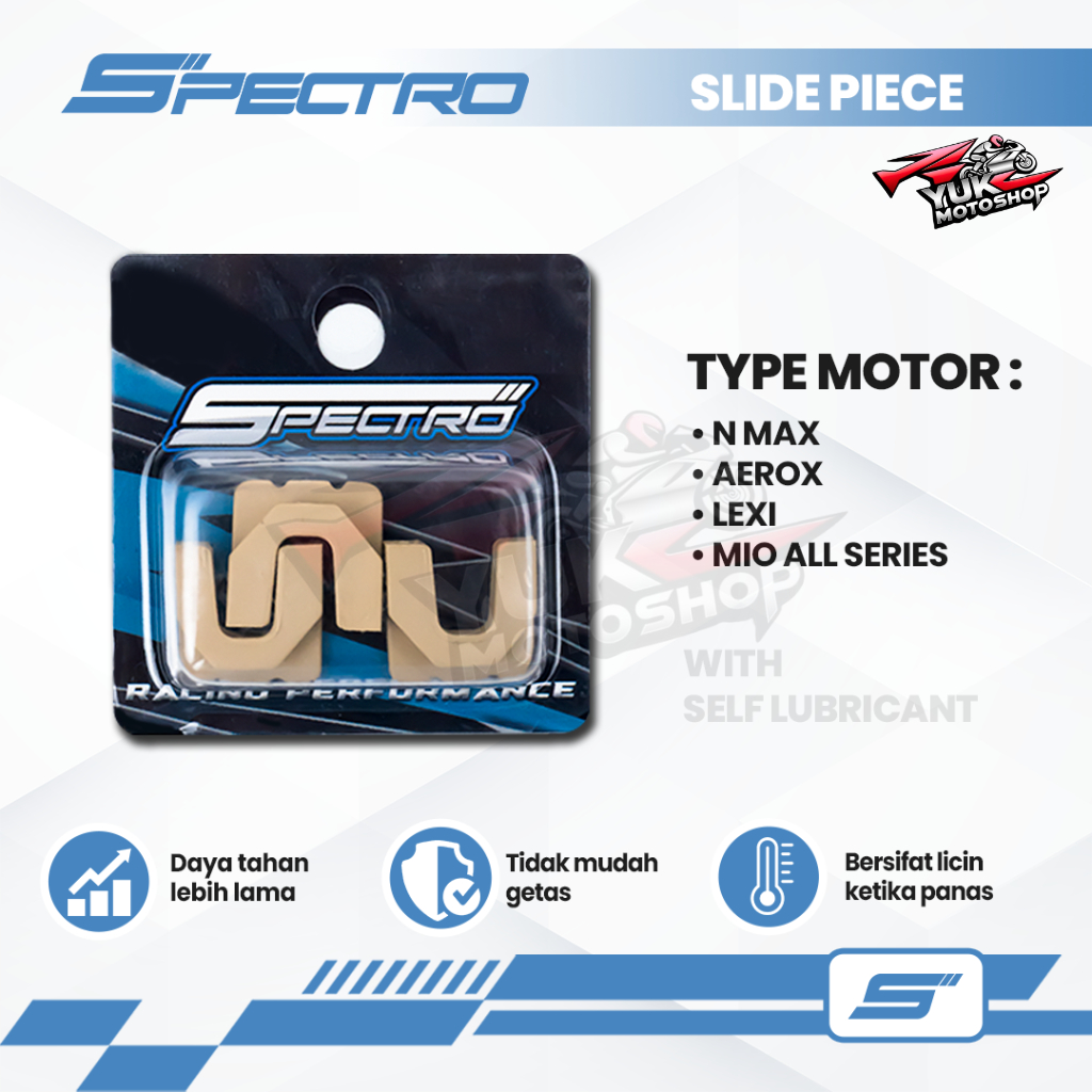 Jual Slide Piece Nmax Aerox Lexi Mio Xeon Fino XMAX Spectro Racing ...