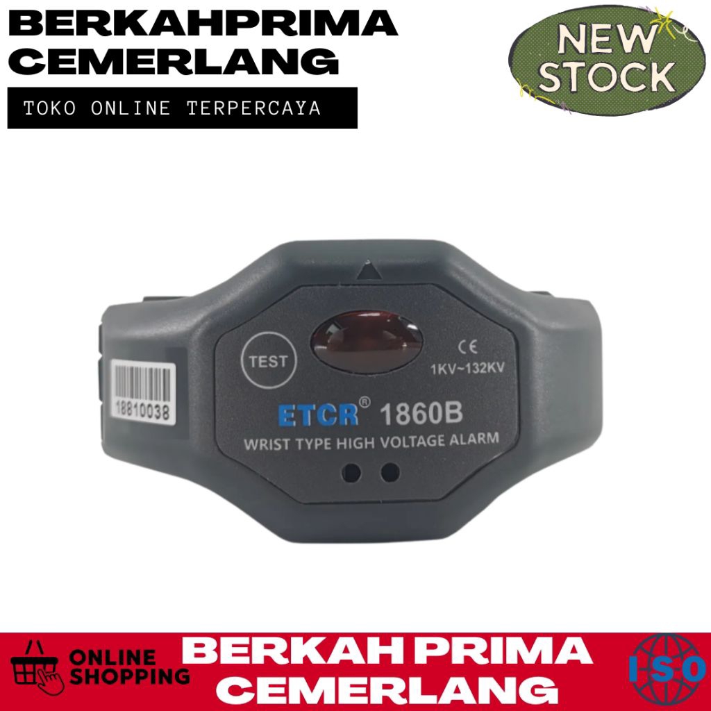 Jual Electricity Alarm ETCR 1860B Wrist Type High Voltage Approach ...