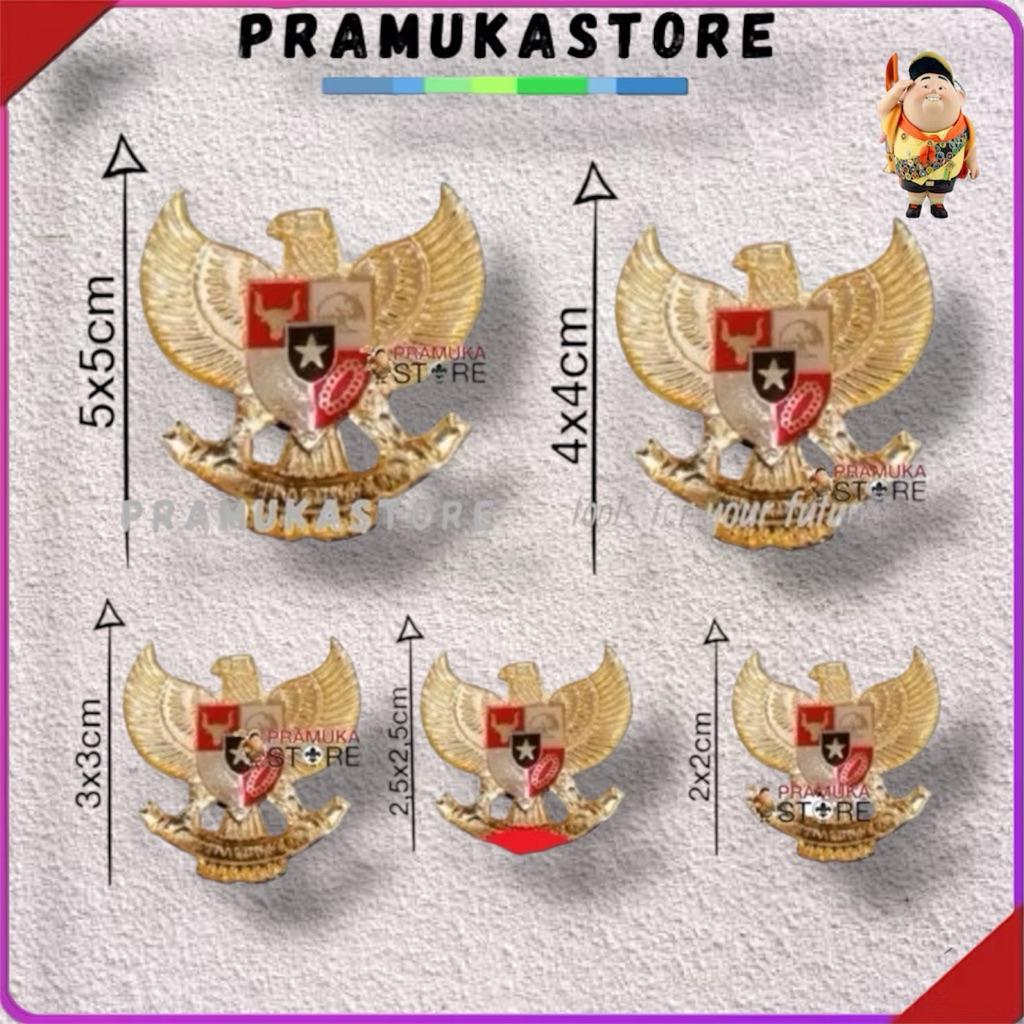 Jual Pin Garuda | Bros Garuda | Pin Peniti | Pin / Pin Peci Paskibra ...