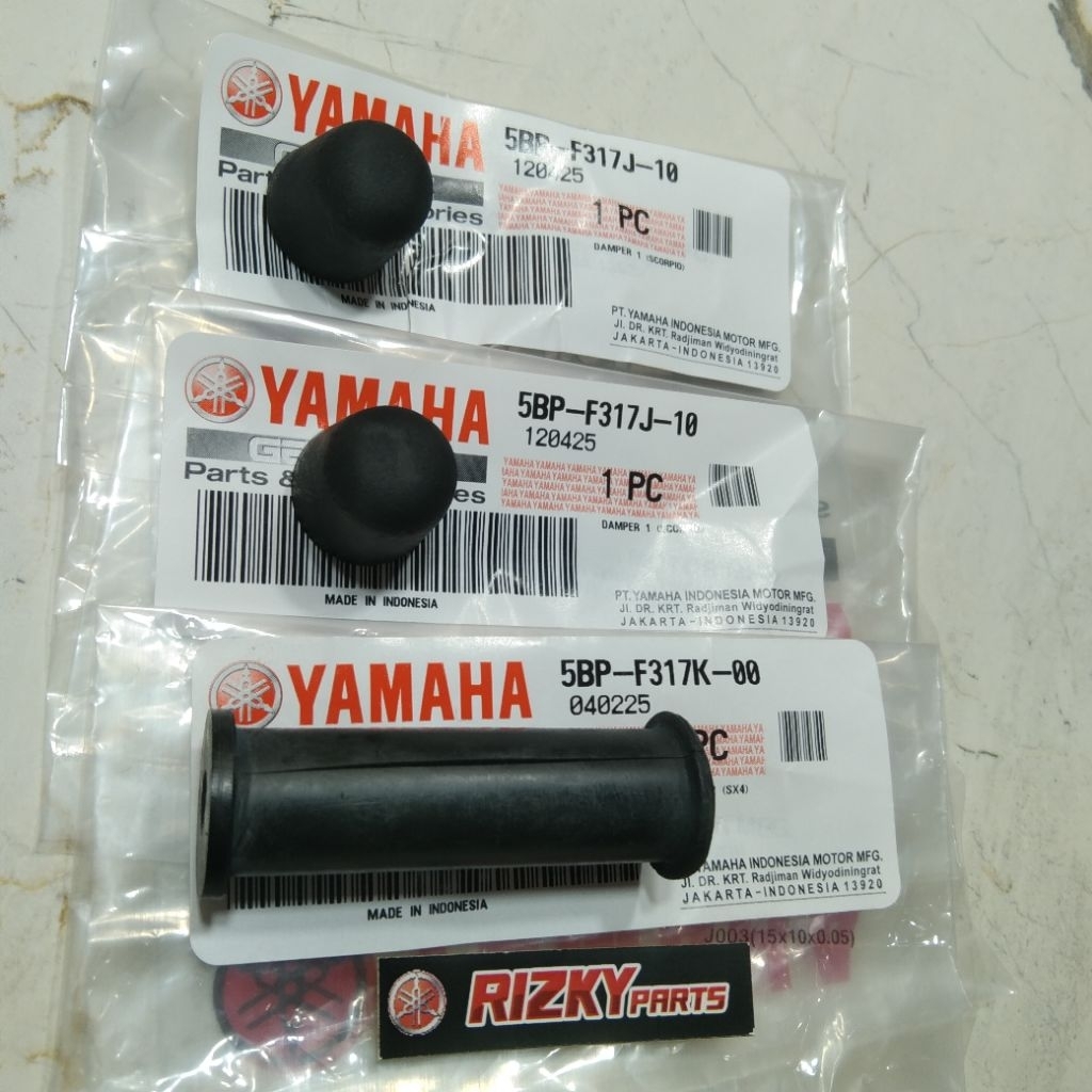 Jual KARET GROMET DAMPAER DUDUKAN BRACKET BREKET LAMPU DEPAN OVAL RX ...