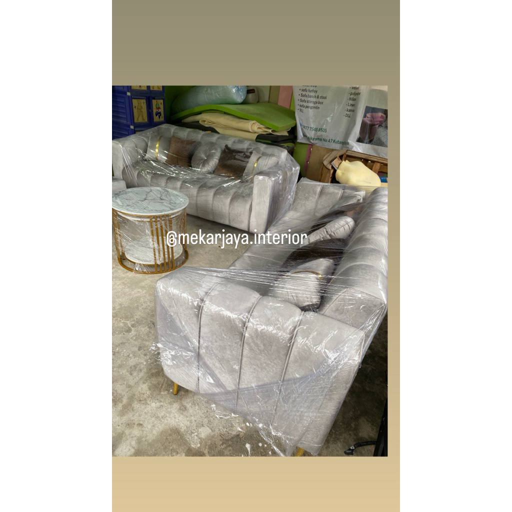 Jual sofa dudukan 33 set meja | Shopee Indonesia