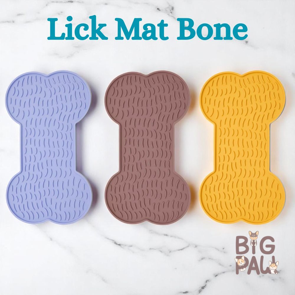 Jual BigPaw Lick Mat Bone / Licky Mat / Lick Pad / Licky Pad - BigPaw Premium Lick mat | Shopee ...
