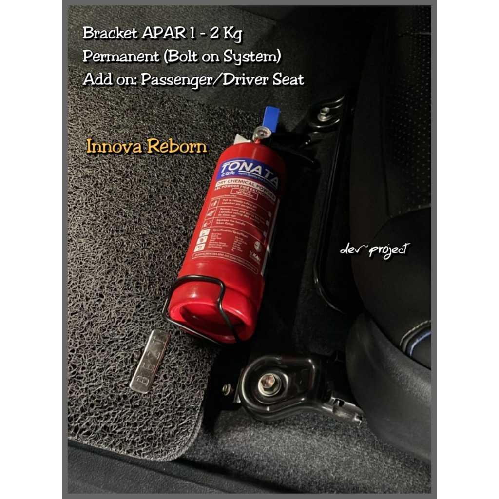 Jual Bracket / Dudukan APAR di Kaki Jok Mobil Toyota Innova Reborn ...
