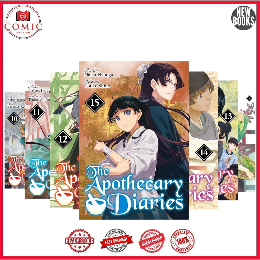 Jual The Apothecary Diaries Light Novel Vol 1 15 English Shopee