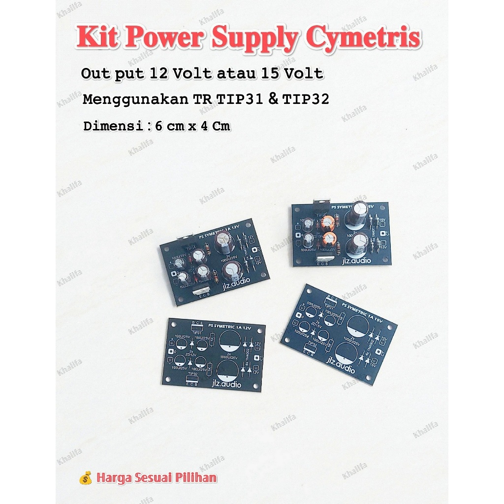 Jual PCB Kit PSU Power Supply Simetris CT Modul Module DIY Rakitan ...