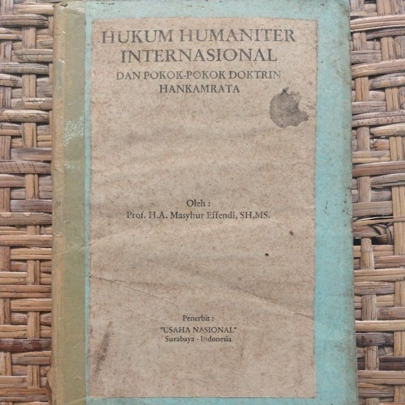 Jual HUKUM HUMANITER INTERNASIONAL DAN POKOK-POKOK DOKTRIN HANKAMRATA ...