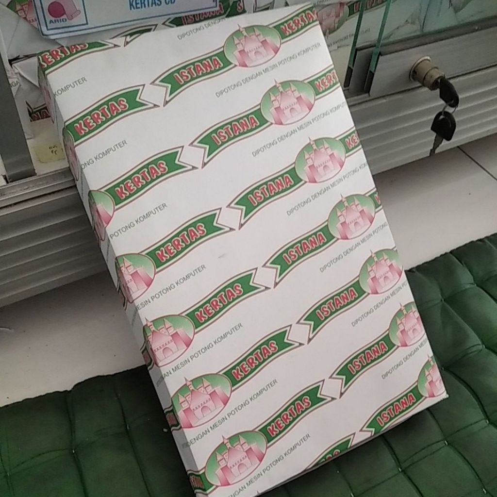 Jual KERTAS BURAM F4 ISTANA 1 RIM (500 LEMBAR) HARGA TERMURAH ...