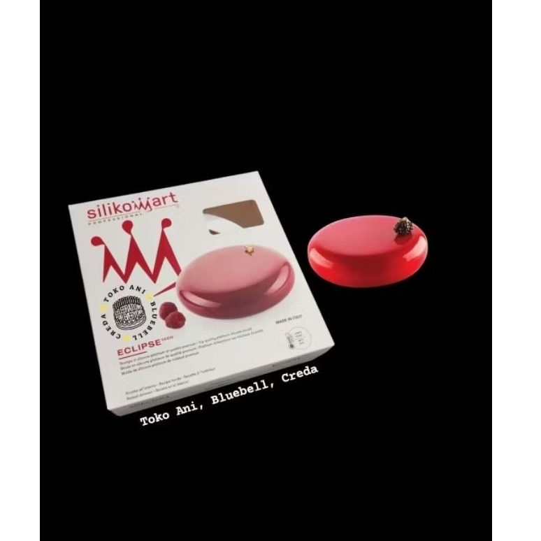 Jual Silikomart Silicone Mold Torta Flex Eclipse 1000ml, Diameter 18cm ...
