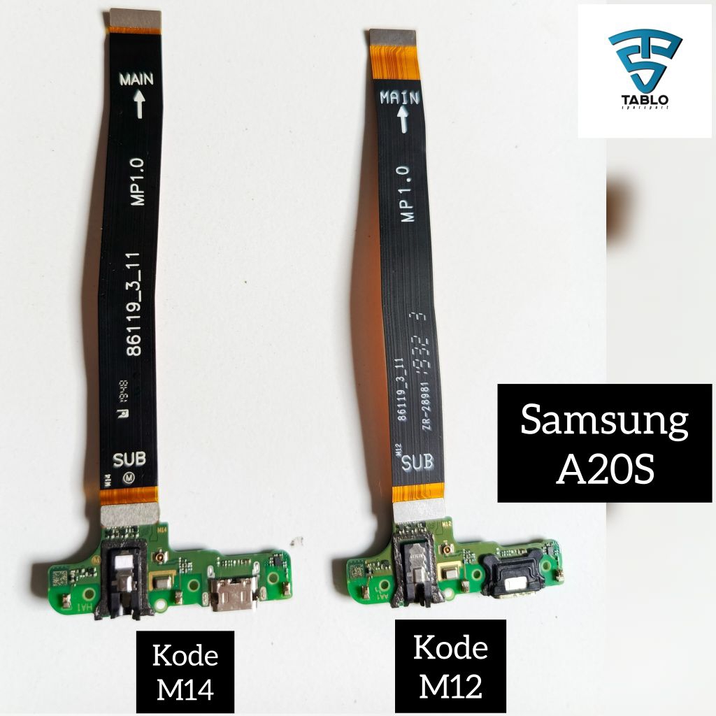 Jual papan konektor cas flexibel Samsung a20s M12 M14 ori copotan hp ...